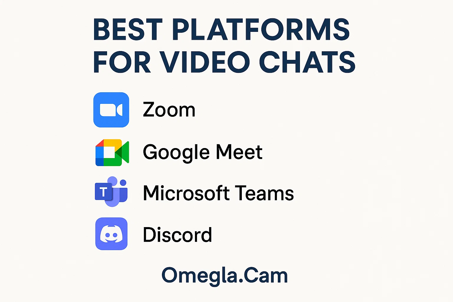 Best Platforms for Video Chats - Omegla.Cam